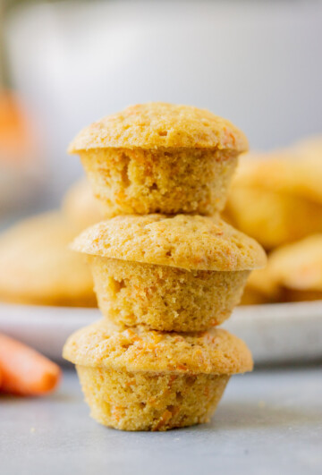 Mini Carrot Cake Muffins - Tasty Treats and Eats