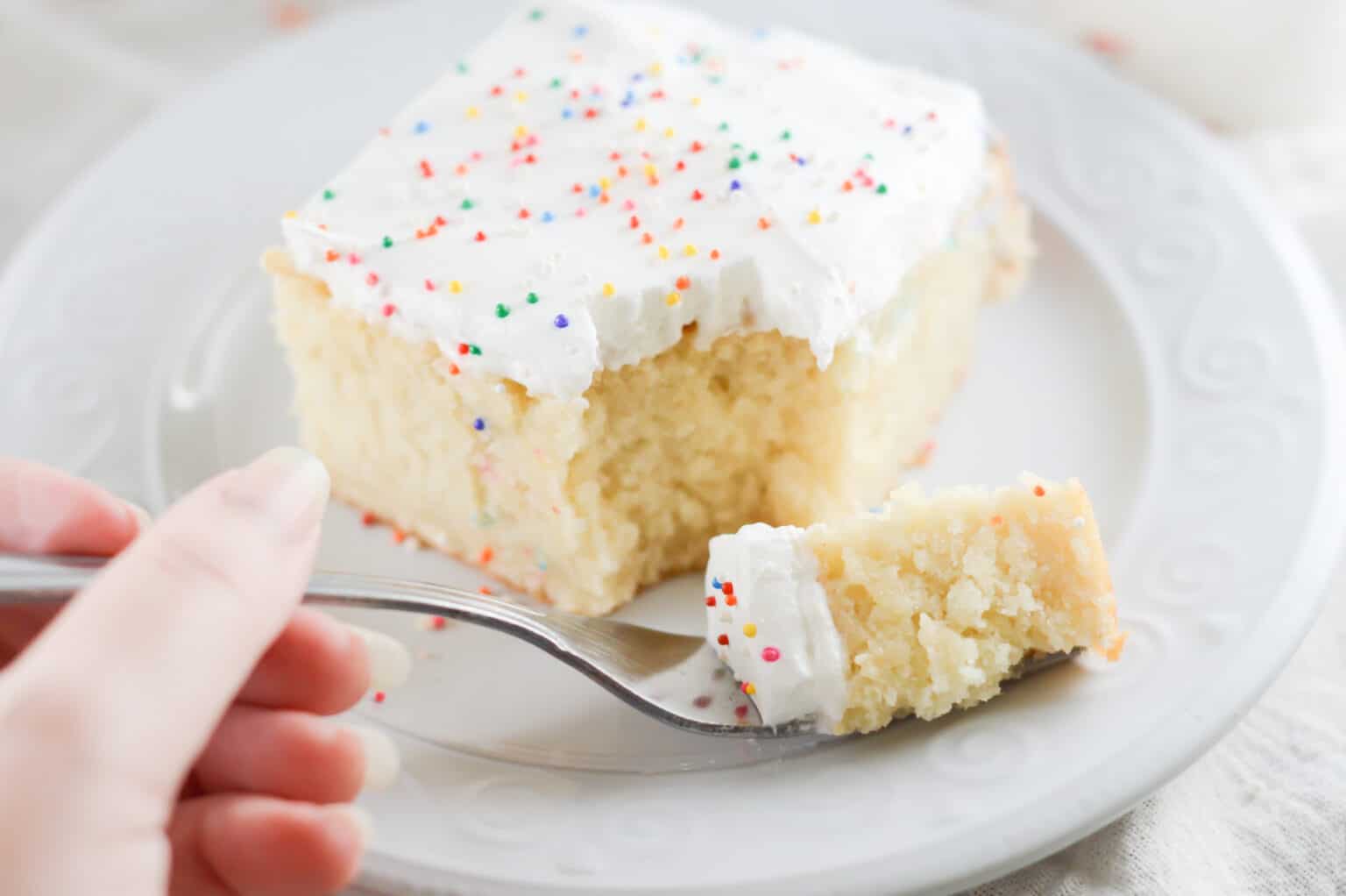 Preventing and Fixing Dry Cake - Tasty Treats and Eats