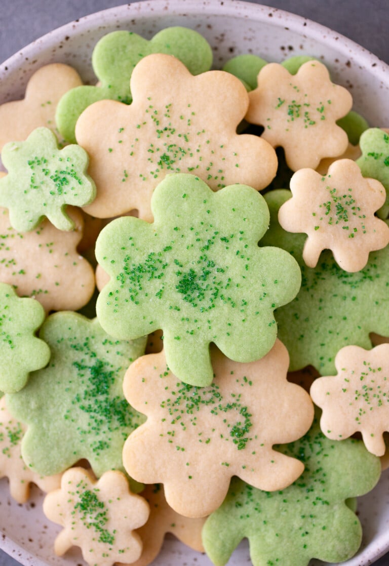 Shamrock Cookies for St. Patrick's Day - Tasty Treats and Eats