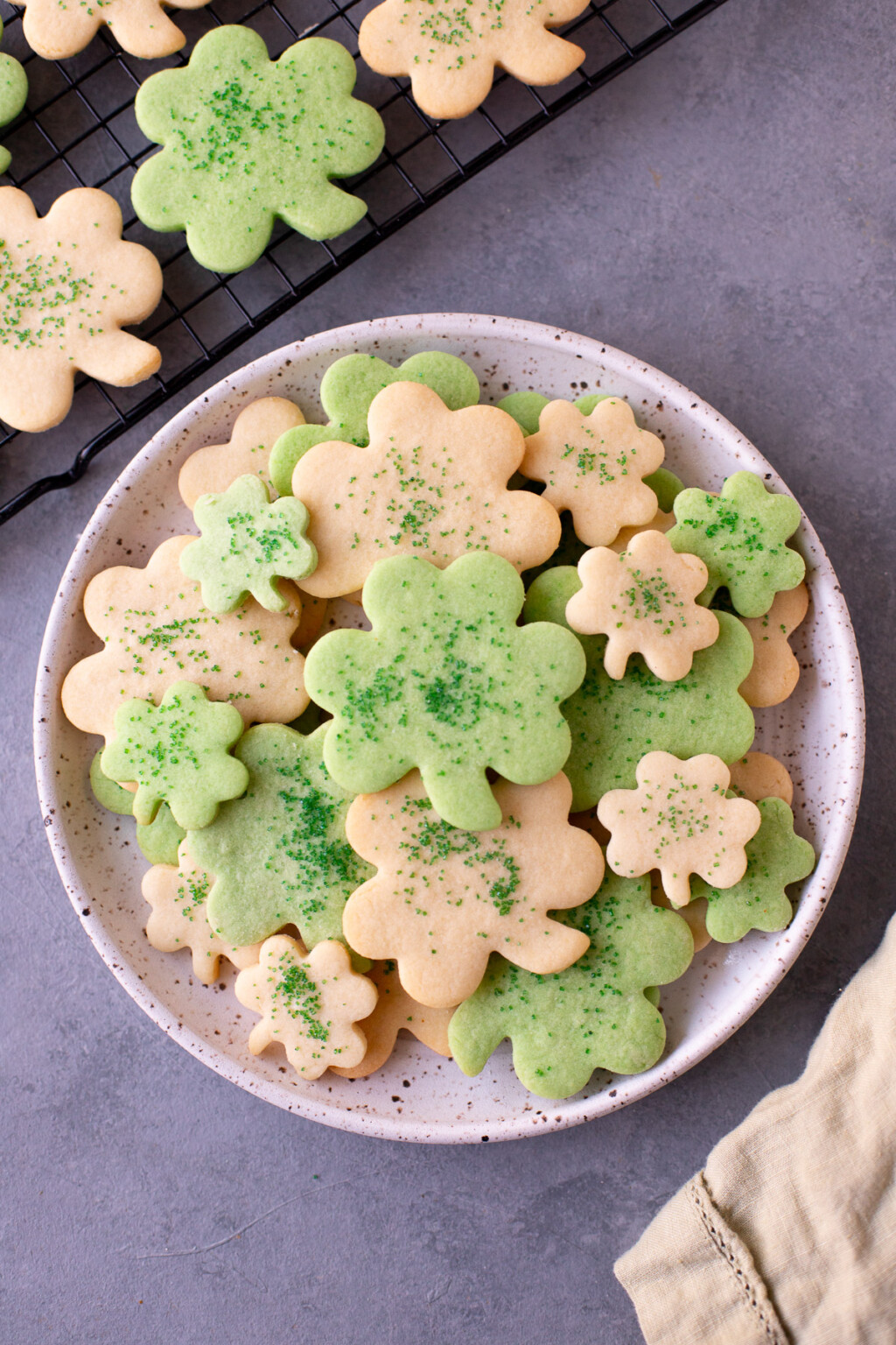 Shamrock Cookies for St. Patrick's Day - Tasty Treats and Eats