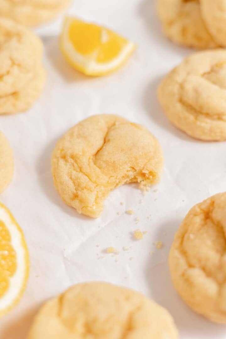 Lemon Sugar Cookies (Drop Style) | Tasty Treats and Eats