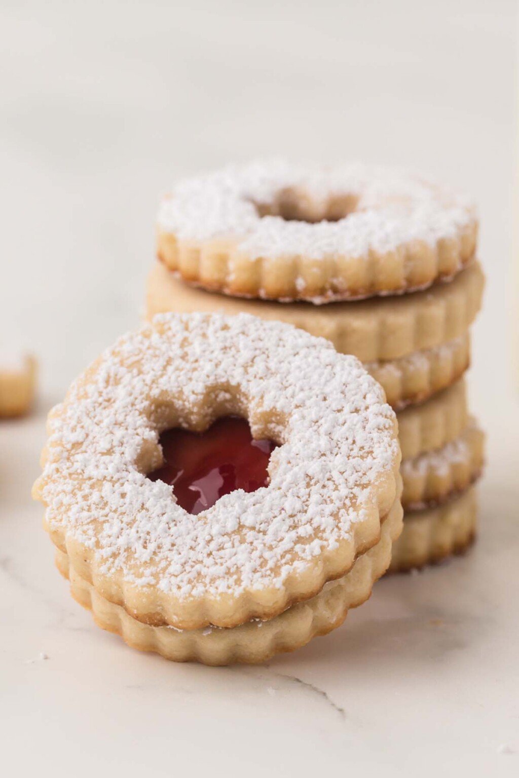 Linzer Tart Cookies - Tasty Treats and Eats