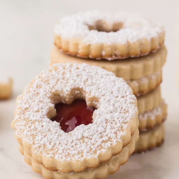 Linzer Tart Cookies - Tasty Treats and Eats