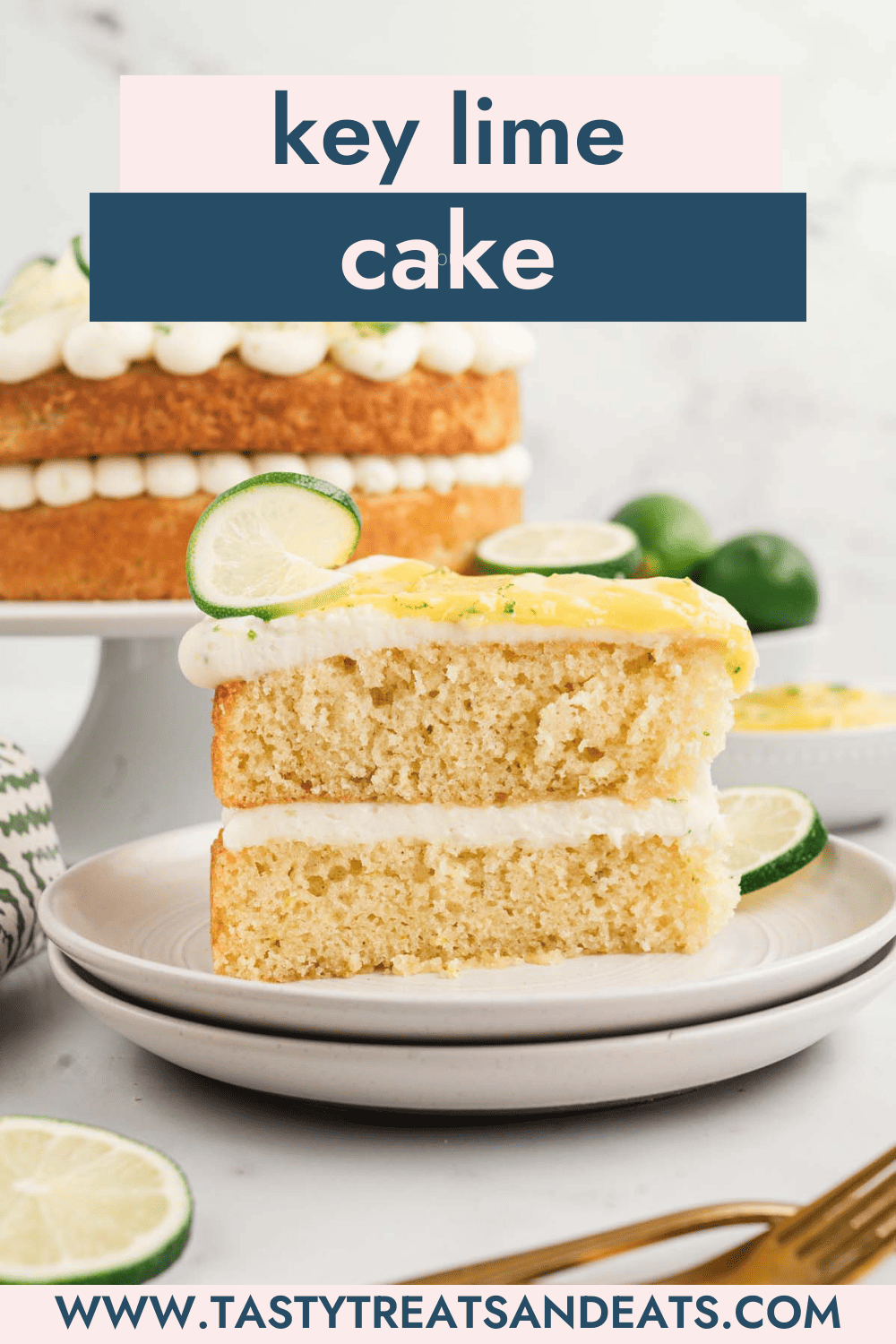 Homemade Key Lime Cake From Scratch - Tasty Treats and Eats