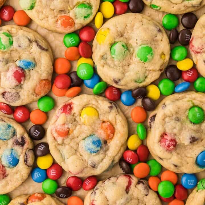 Perfect M&M Chocolate Chip Cookies - Tasty Treats and Eats