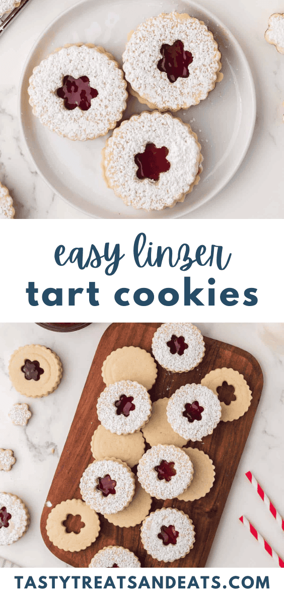Linzer Tart Cookies - Tasty Treats and Eats